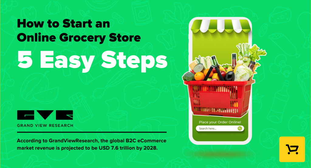 How to Set-up Your Online Grocery Business with Mobicommerce?
